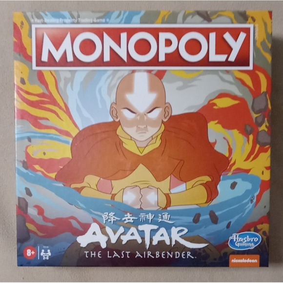 Hasbro | Games | Hasbro Gaming Monopoly Avatar The Last Airbender ...